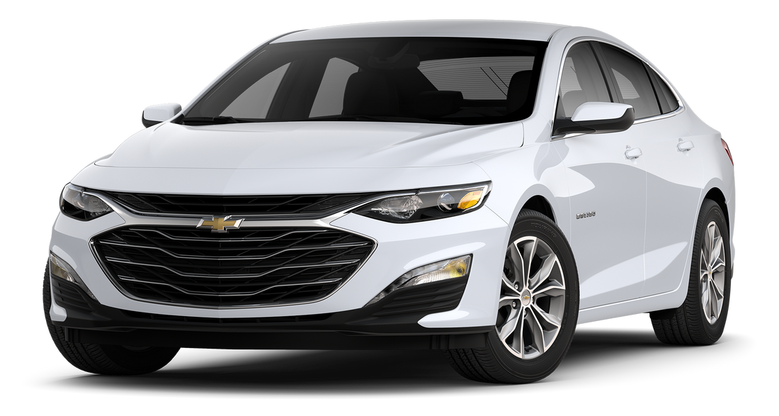 Chevrolet Malibu 2019-2025 Light Bulb Size Guide Chart